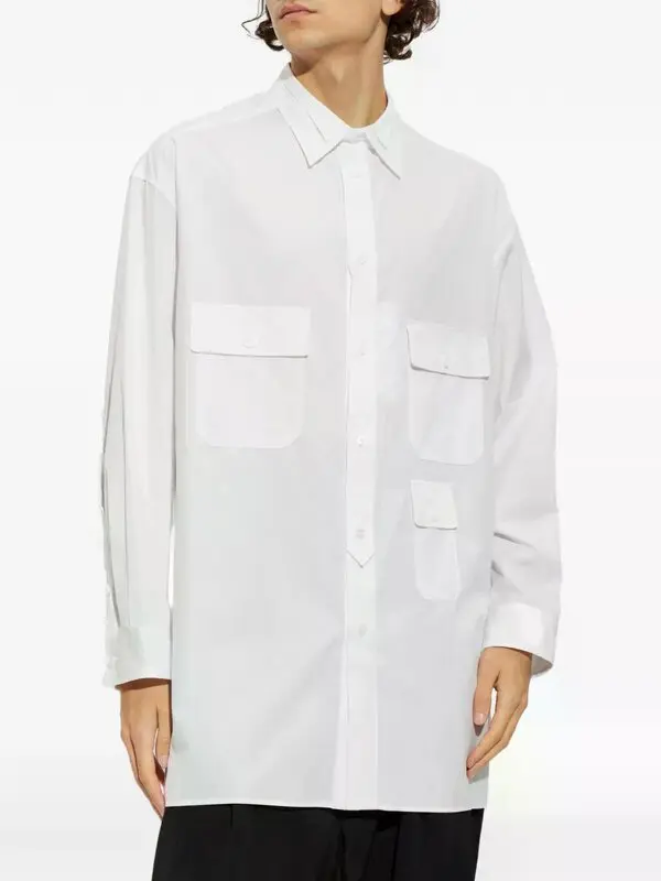 Yohji Yamamoto Flap-pocket Shirt