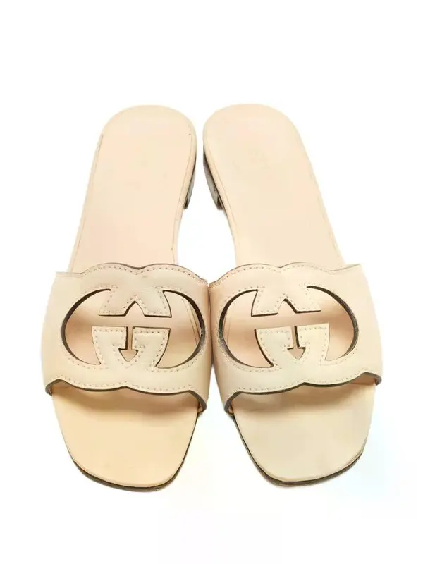 Gucci Interlocking G Cut-out Sandals