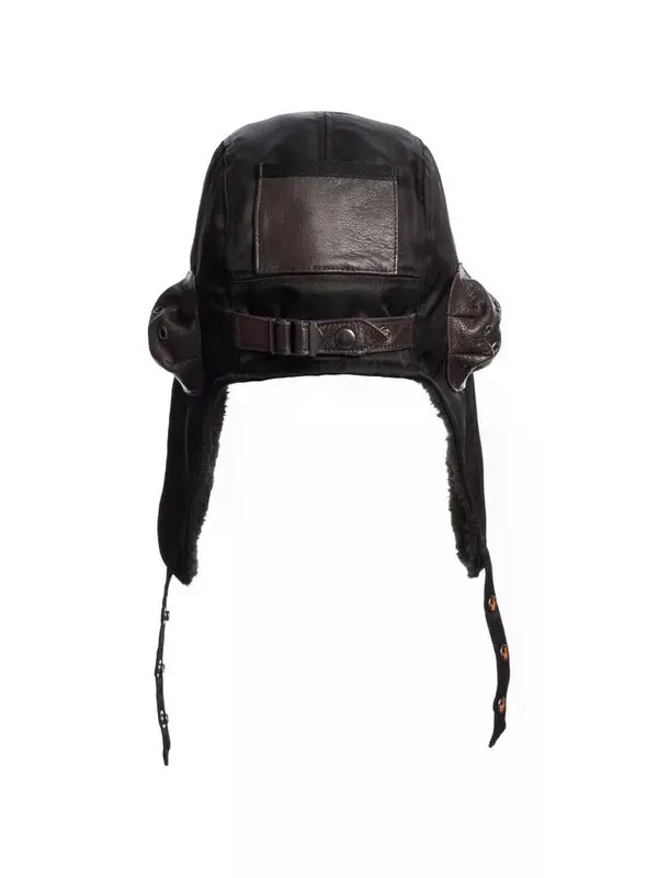PARAJUMPERS Tougan Leather-trim Hat