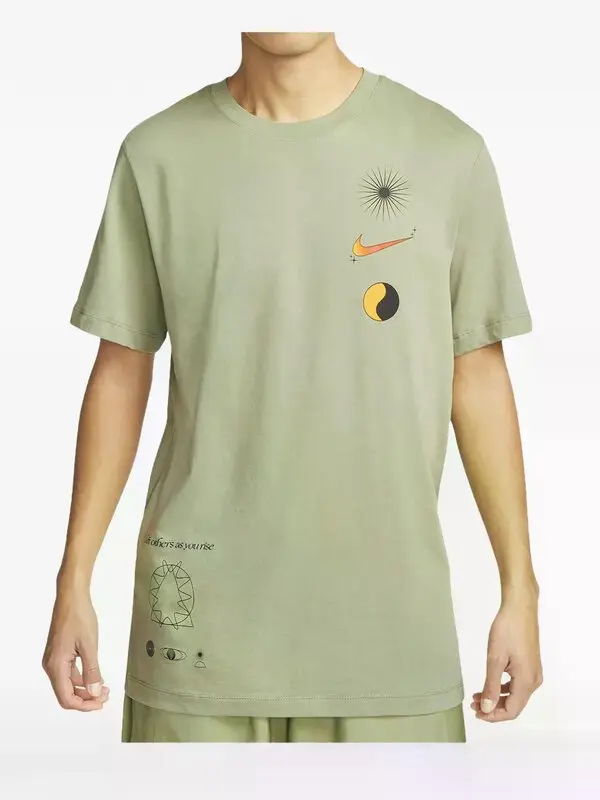 Nike Graphic-print T-shirt - Green