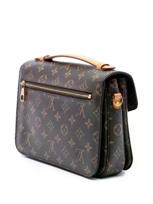 LOUIS VUITTON 2018 Monogram Pochette Metis Satchel