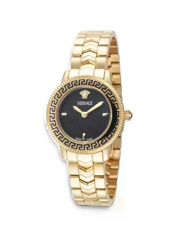 Versace V-icon Greca-bezel 30mm Watch