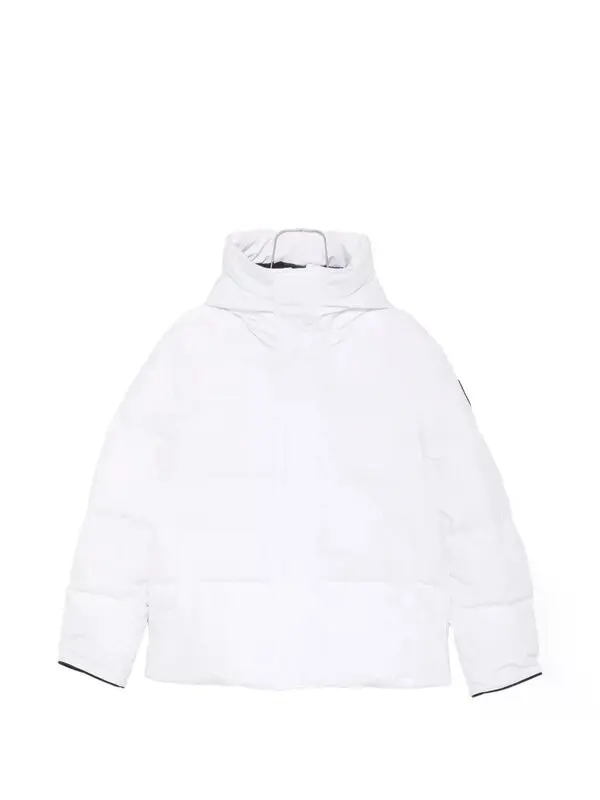Canada Goose Logo-patch Coat - White