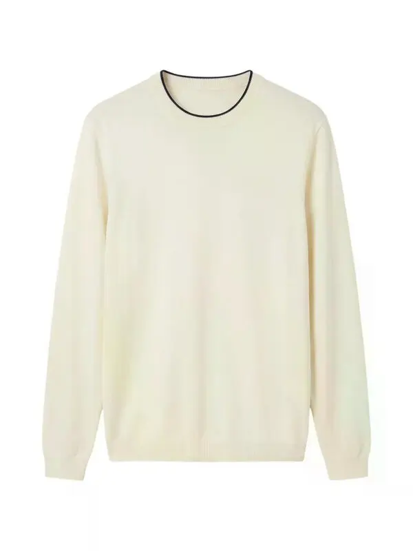 Emporio Armani Fine-knit Wool Top