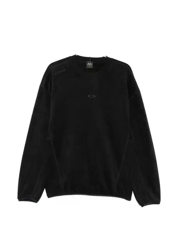 Oakley Slush Logo-embroidered Sweatshirt - Black