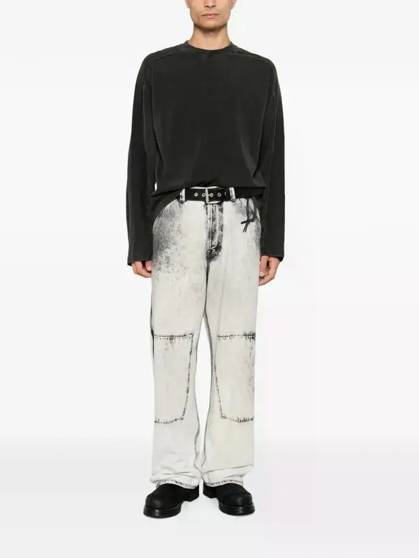 NINE:INTHE:MORNING Acid Wash Carpenter Jeans