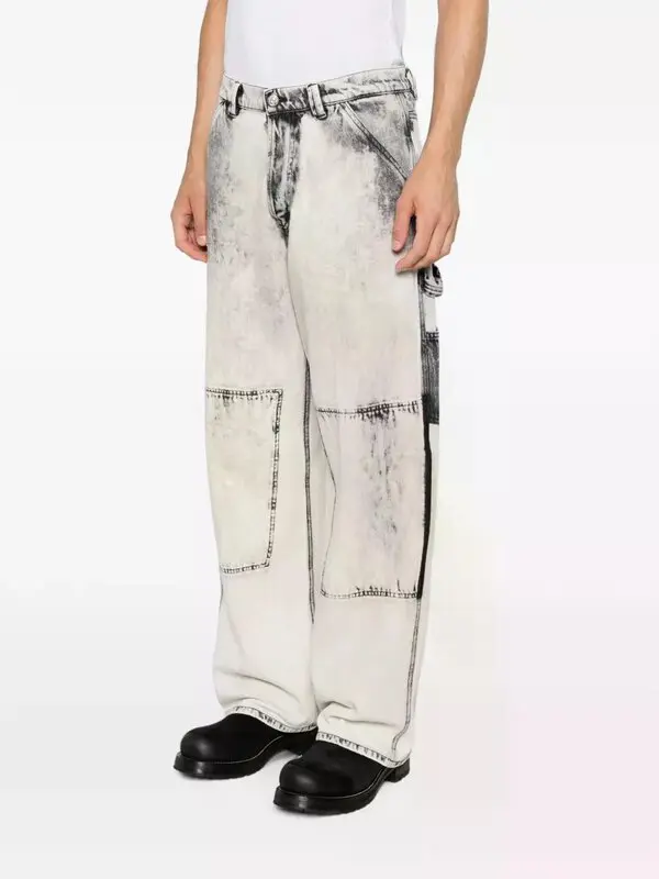 NINE:INTHE:MORNING Acid Wash Carpenter Jeans