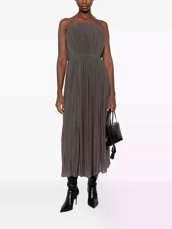 Magda Butrym Strapless Midi Dress