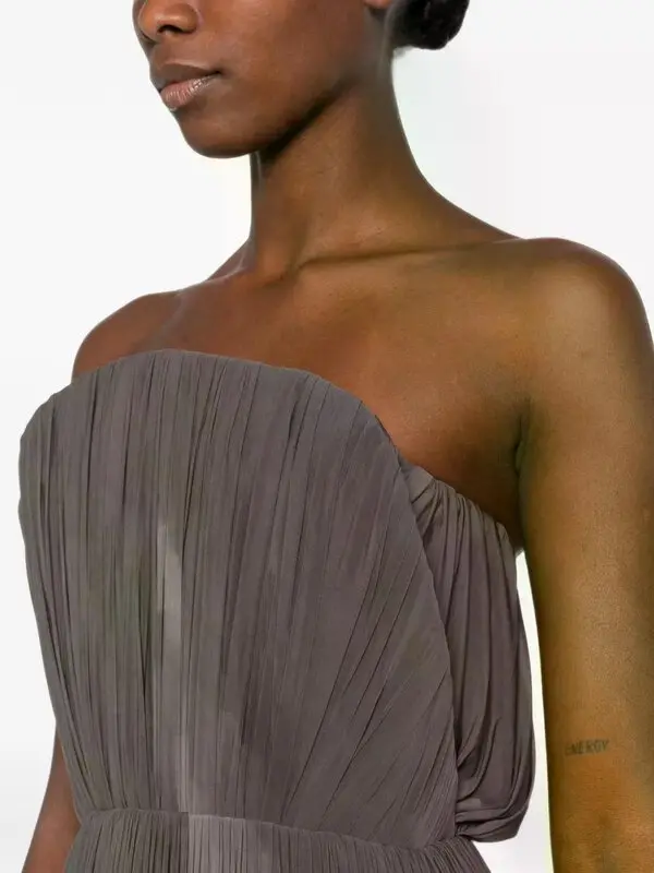 Magda Butrym Strapless Midi Dress