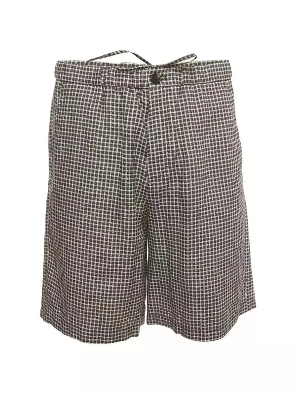 Loro Piana Emanuele Checked Shorts