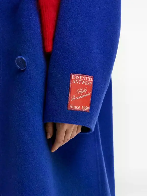 Essentiel Antwerp Double-breasted Oversized Coat