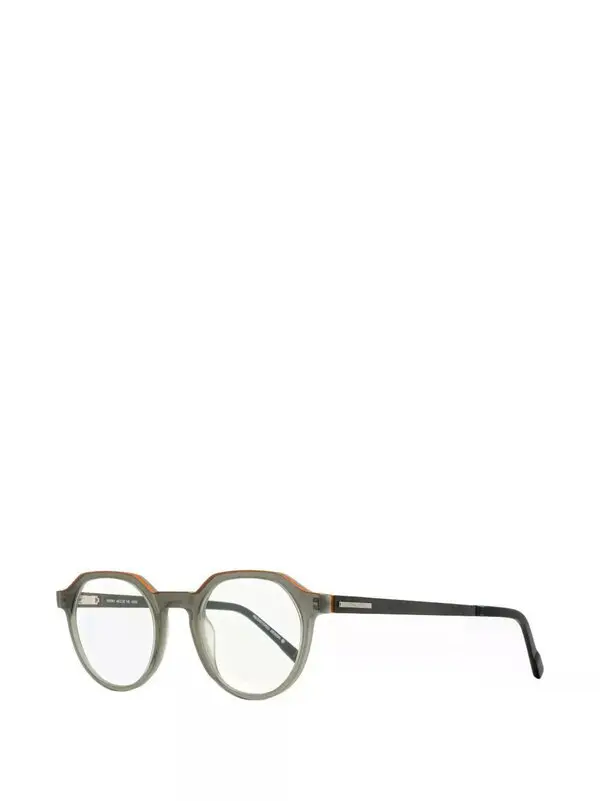 MOREL Kalmar Round Frame Eyeglasses - Grey