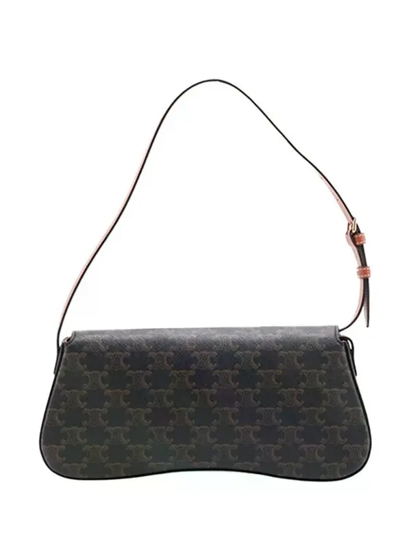 Celine 2015-2026 Triomphe Coated Canvas Lola Shoulder Bag