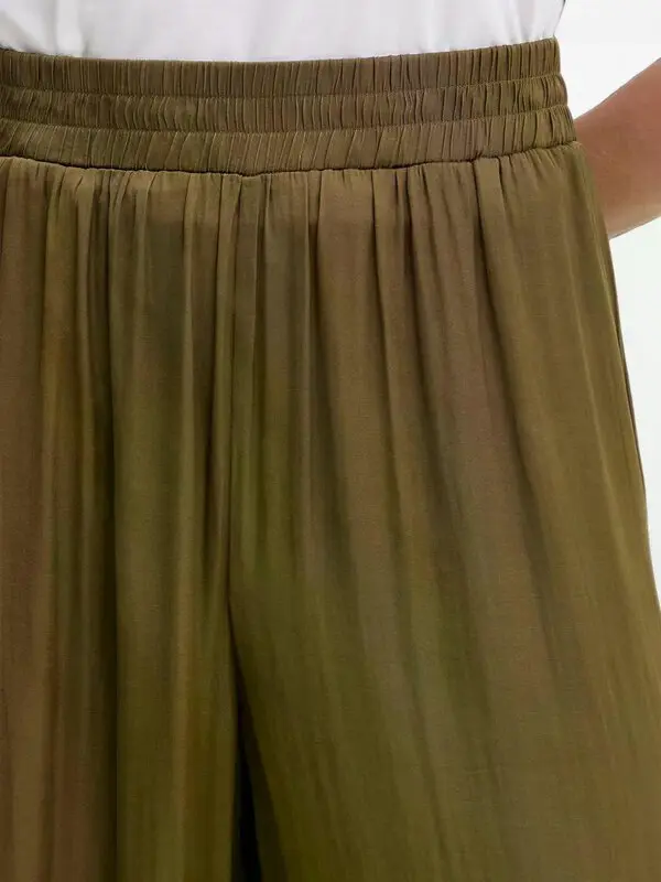 MORGAN Elasticated-waist Palazzo Pants