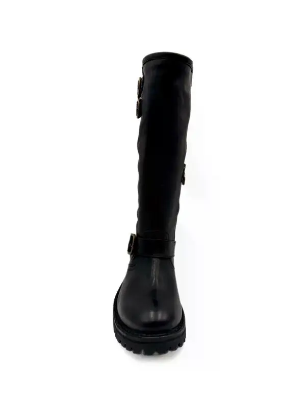 Fiorentini + Baker Buckle-detail Leather Boots