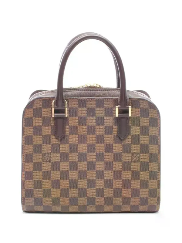 LOUIS VUITTON Damier Ébène Triana Handbag