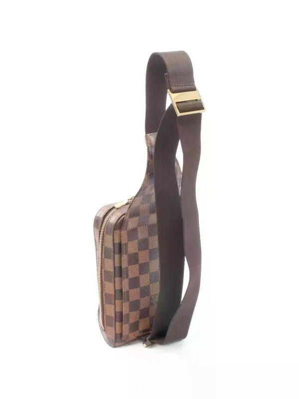 LOUIS VUITTON 2004 Geronimos Damier Ebene Belt Bag