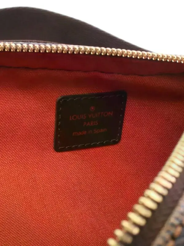 LOUIS VUITTON 2004 Geronimos Damier Ebene Belt Bag