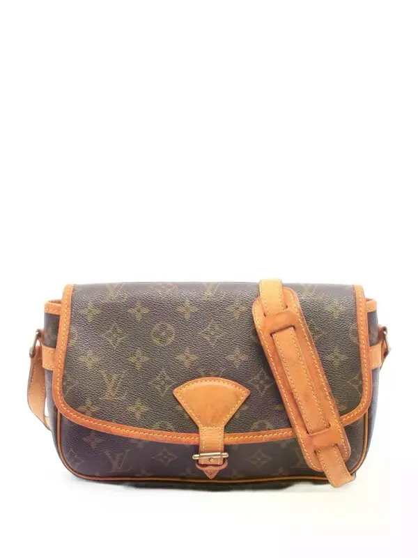 LOUIS VUITTON 2002 Sologne Monogram Shoulder Bag - Brown