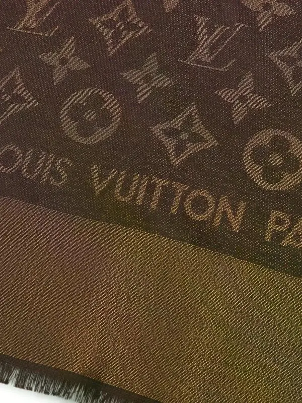 LOUIS VUITTON Monogram Shine Shawl