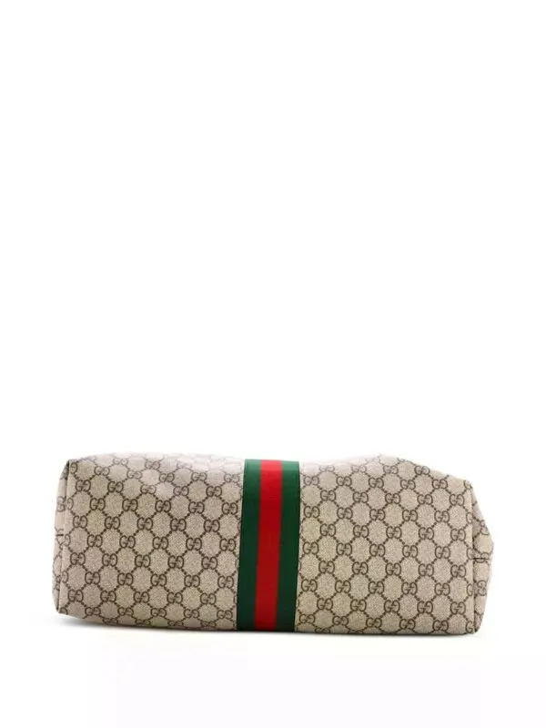 Gucci Ophidia Shopping Gg Coated Canvas Medium Tote Bag