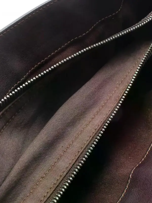 Celine 2000s Boogie Topstitching Tote Bag - Brown