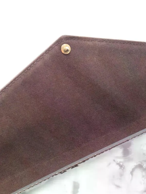 LOUIS VUITTON 2019 Felicie Monogram Clutch Bag - Brown