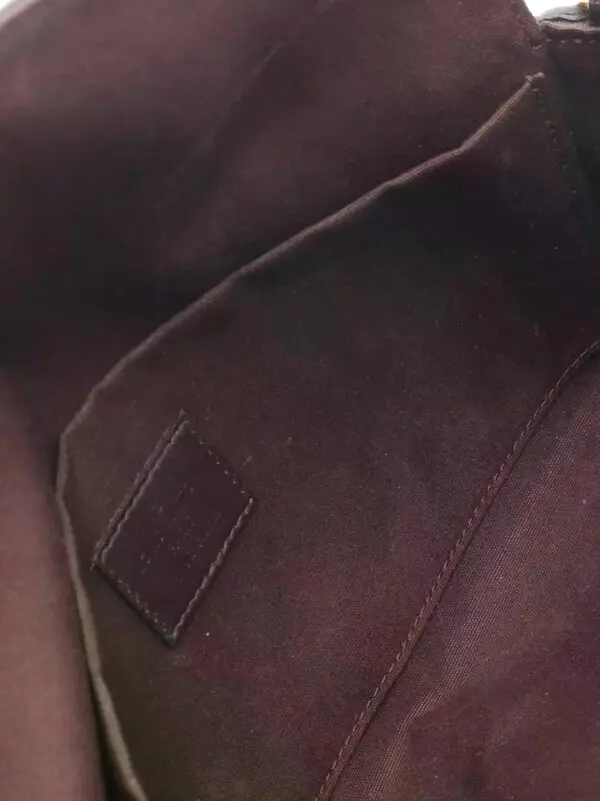 LOUIS VUITTON Monogram Clutch Bag - Brown