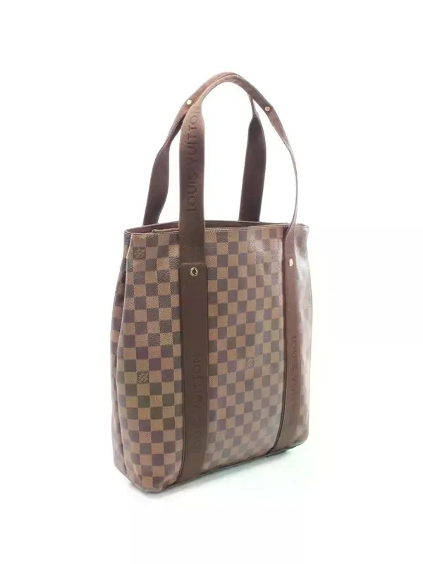 LOUIS VUITTON 2008 Damier Ebene Beaubourg Tote Bag