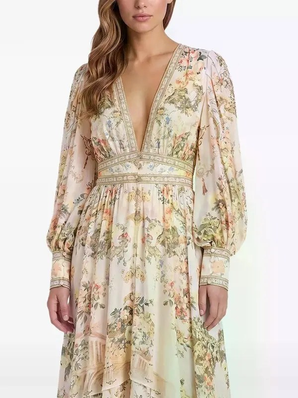 Camilla Twilight In Istanbul Silk Maxi Dress