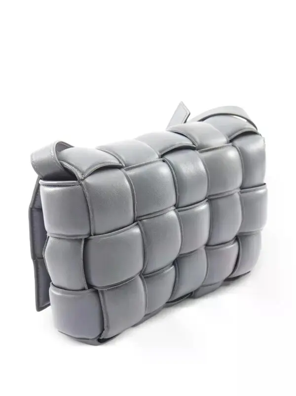 Bottega Veneta Padded Cassette Shoulder Bag - Grey