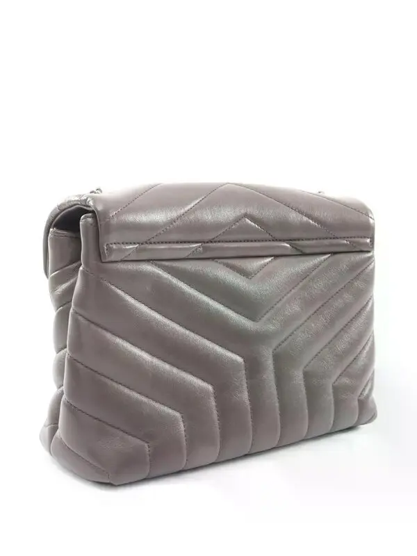 Saint Laurent 2010s Small Loulou Shoulder Bag - Grey