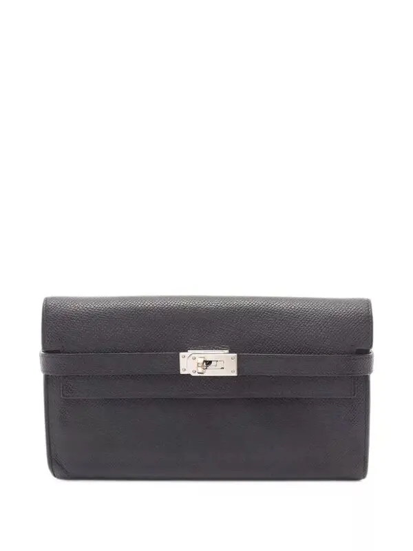 Hermès 2018 Kelly Wallet - Black