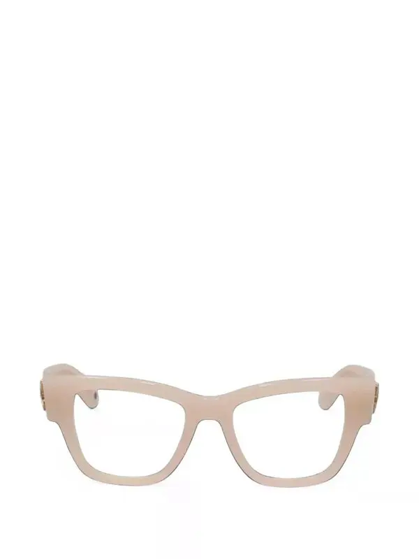Off-White Logo-plaque Cat-eye Glasses