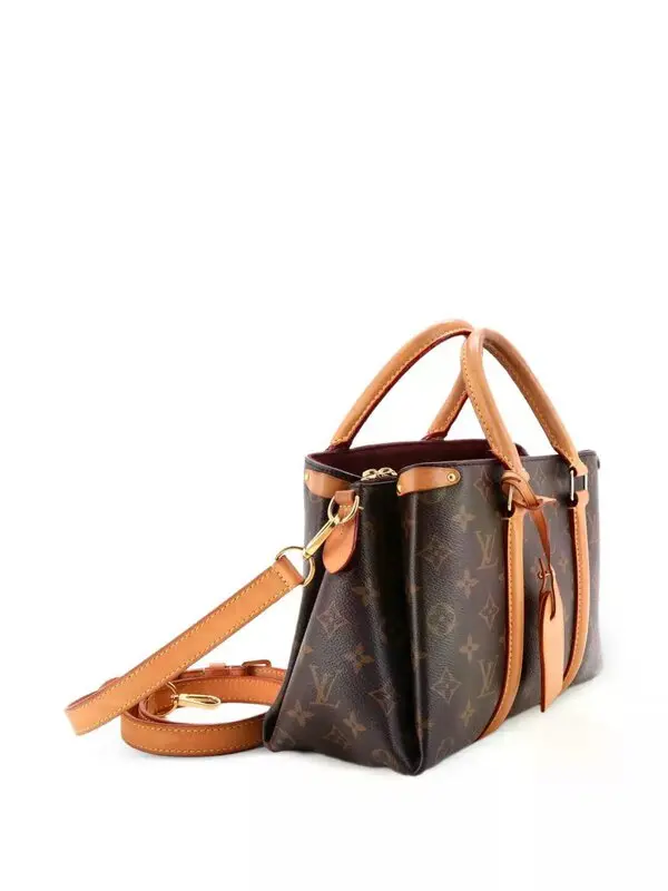 LOUIS VUITTON Monogram Canvas Satchel - Brown