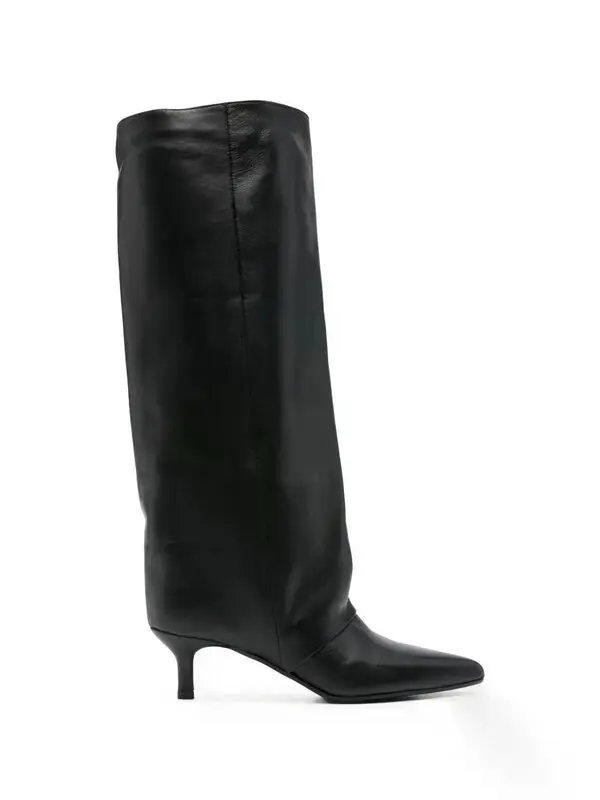 GISEL B Nappa Leather Boots - Black