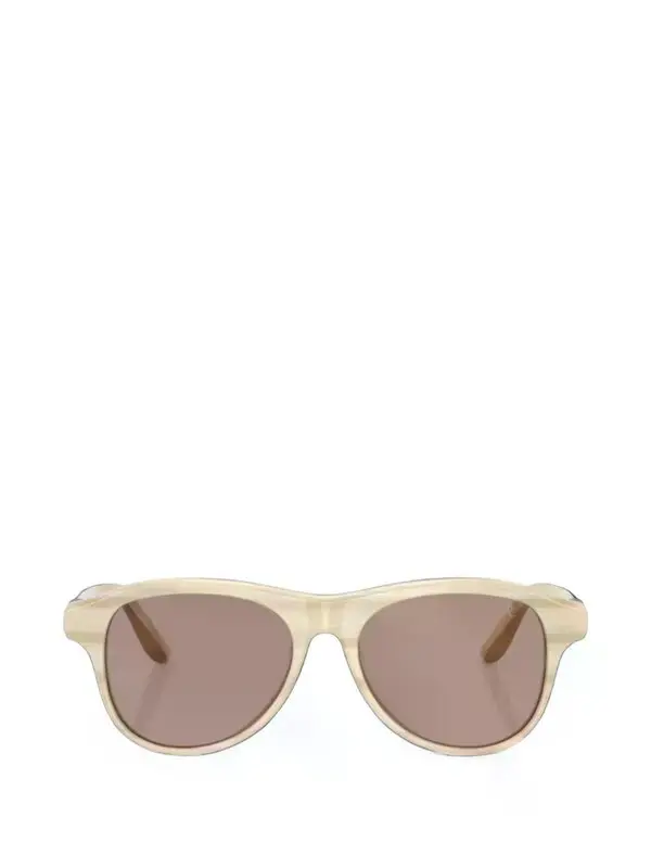 Brunello Cucinelli Round-frame Sunglasses - Neutrals