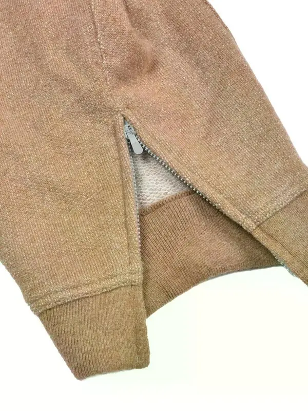 Brunello Cucinelli Drawstring Cashmere Track Pants - Brown