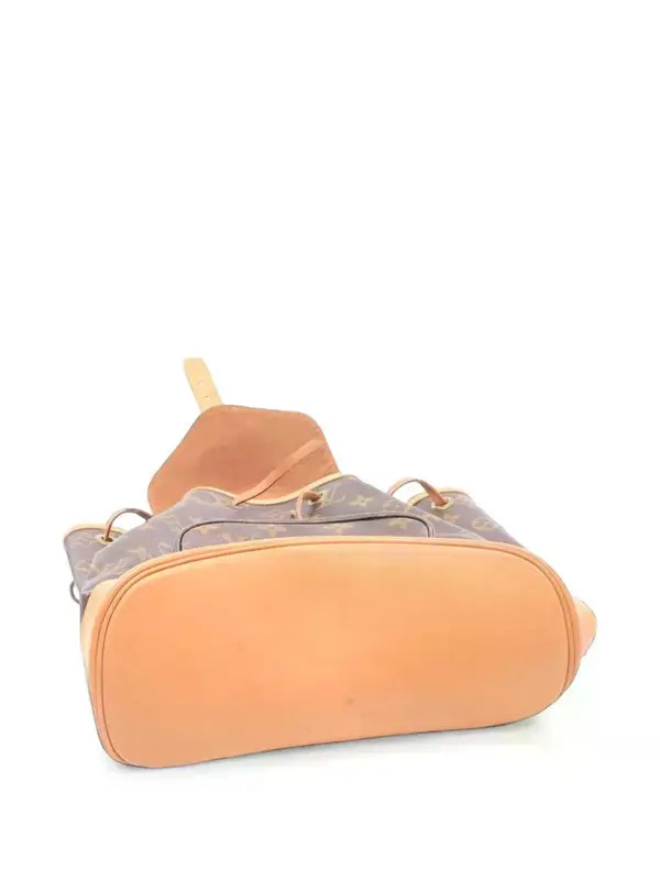 LOUIS VUITTON 1998 Mm Montsouris Monogram Backpack - Brown
