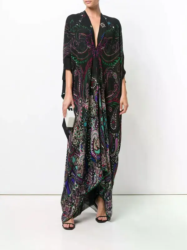 Roberto Cavalli Printed Kaftan