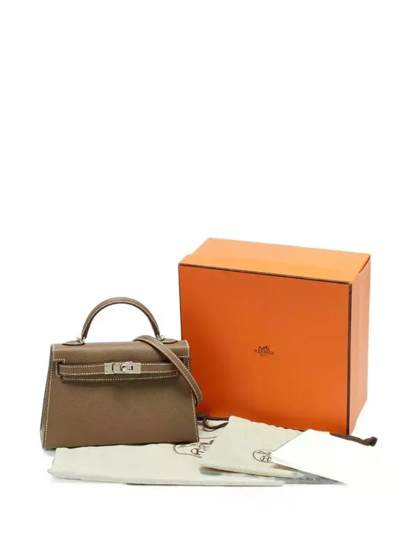Hermès Mini Kelly Ii Sellier Satchel Bag