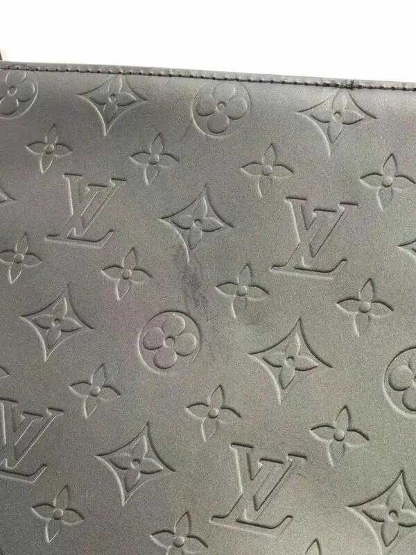 LOUIS VUITTON 2002 Matte Alston Monogram Shoulder Bag