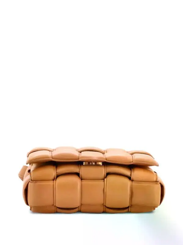Bottega Veneta Cassette Padded Maxi Crossbody Bag - Brown