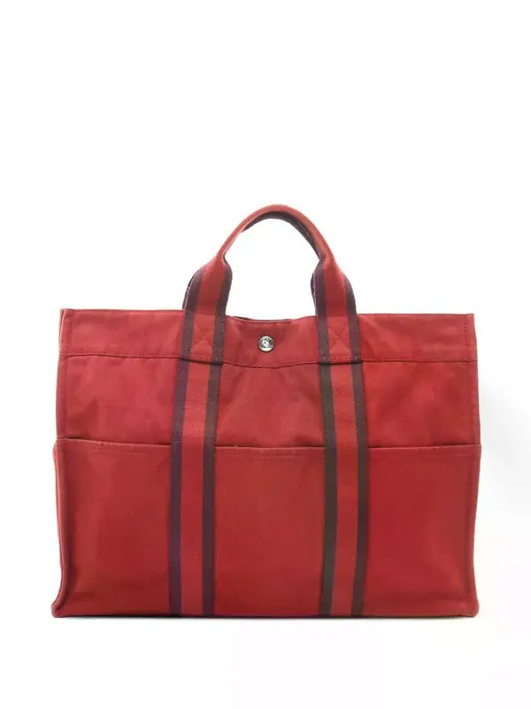 Hermès Mm Fool Toe Tote Bag - Red
