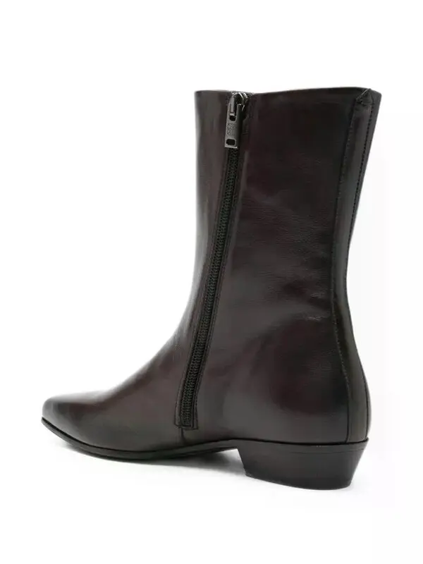 PANTANETTI Leather Ankle Boots