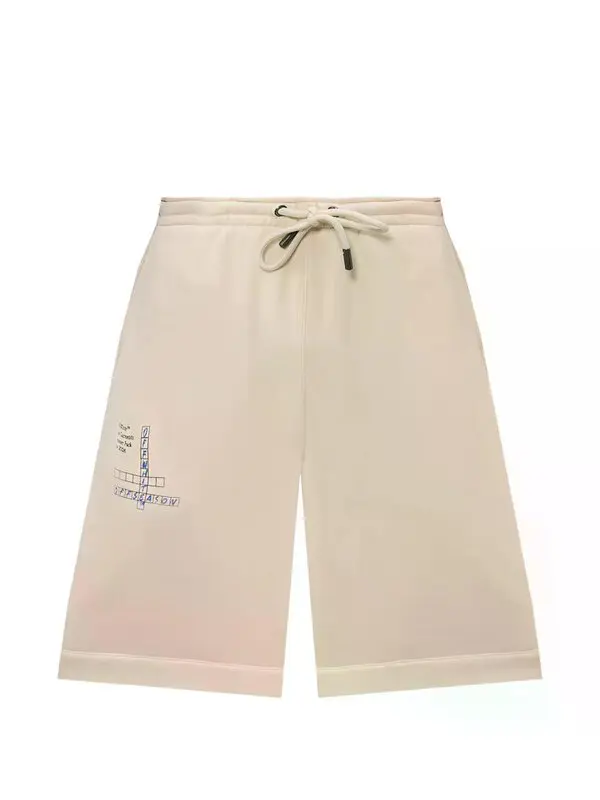 Off-White Logo-print Drawstring Shorts