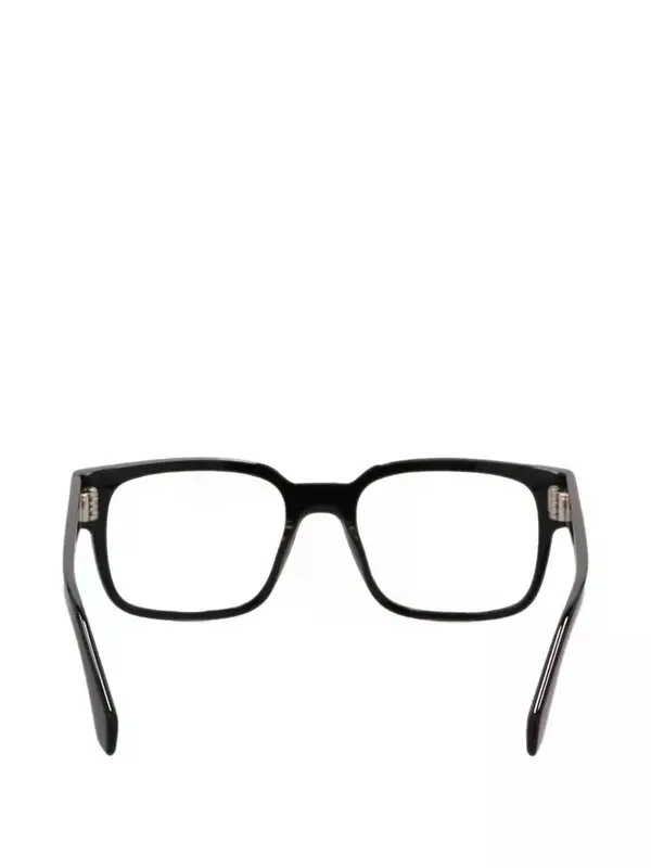 Off-White Logo-print Square-frame Glasses