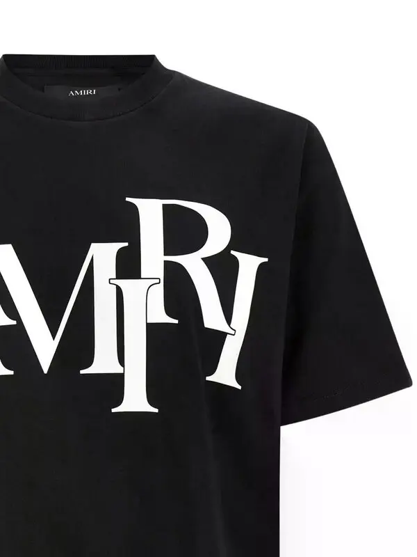 Amiri Staggered-logo T-shirt