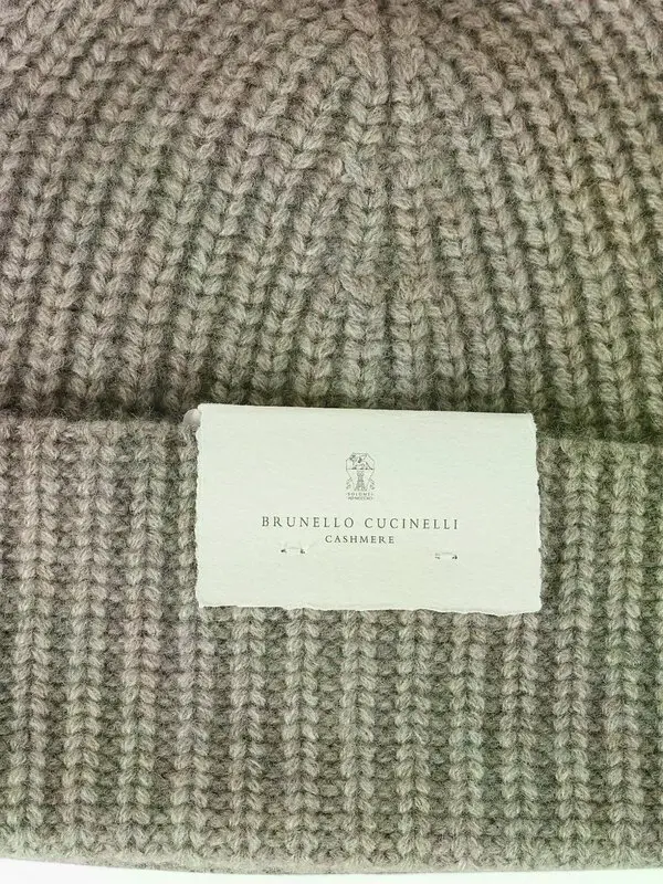 Brunello Cucinelli Ribbed-knit Beanie Hat