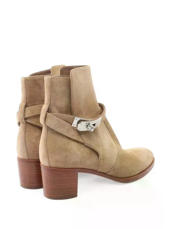 Hermès 2010s Kelly French Ankle Boots